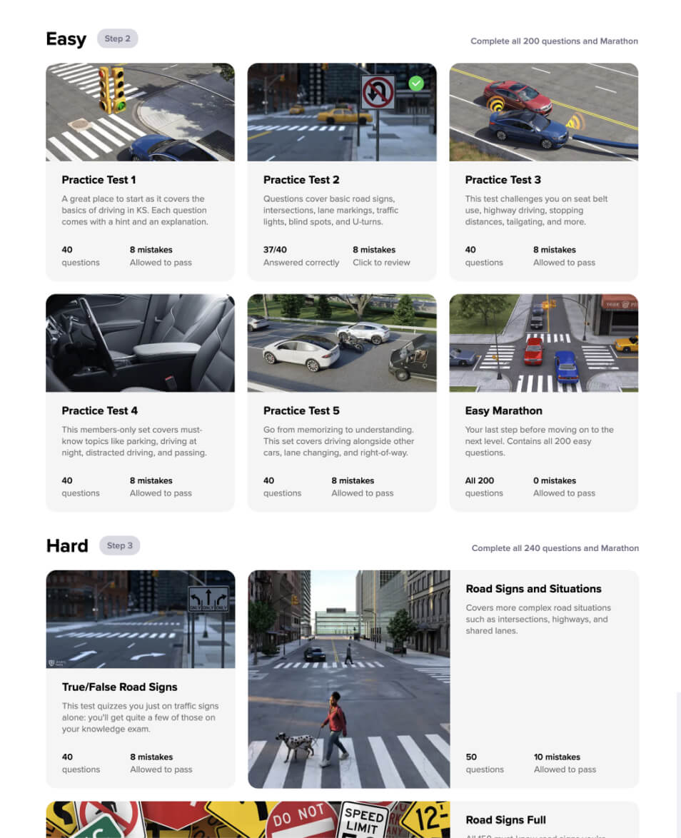 Free DMV Permit Practice Tests: Driving Test & License Prep
