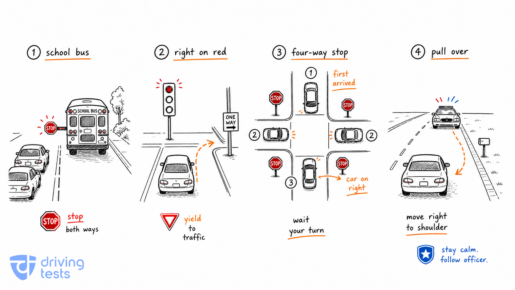 U.S. Driving Rules: Basic Road Rules for Visitors